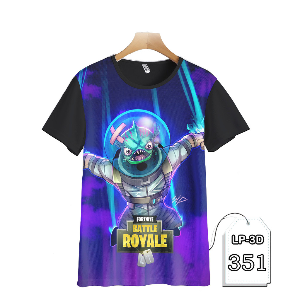Fortnite T-shirts for Children and Adults 3D Animation Games LP3D-351 ...