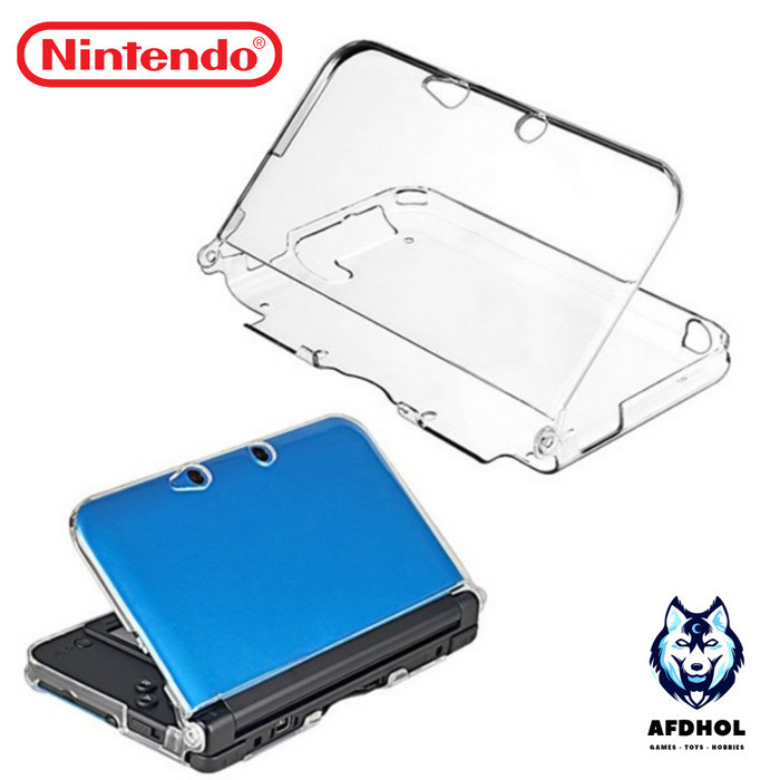 Crystal Case Mica Transparent Nintendo Old 3ds XL LL Clear Casing ...
