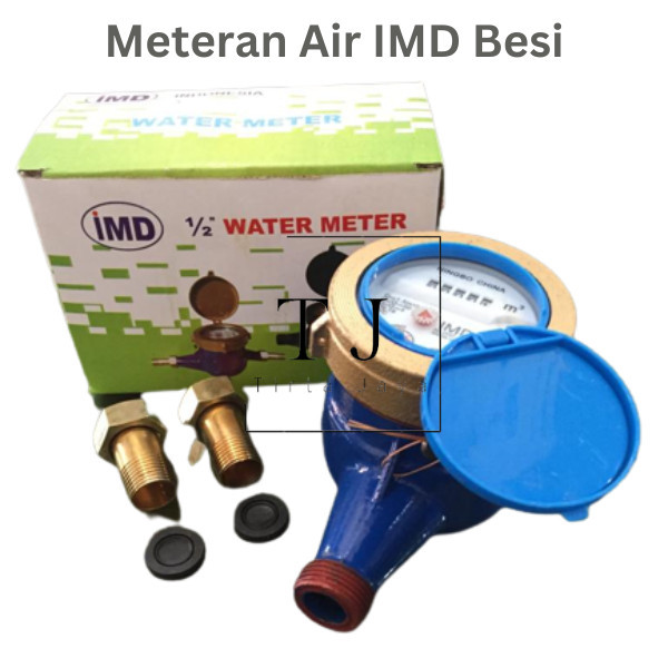 Imd Iron Water Meter 1/2" SNI Water Meter PDAM PAM Flow Meter Meter ...