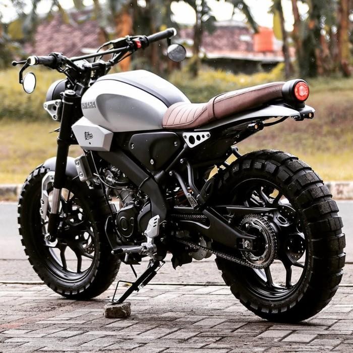 Yamaha XSR 155 Undertank Cover / Delta Box Cover / XSR 155 / Silver ...