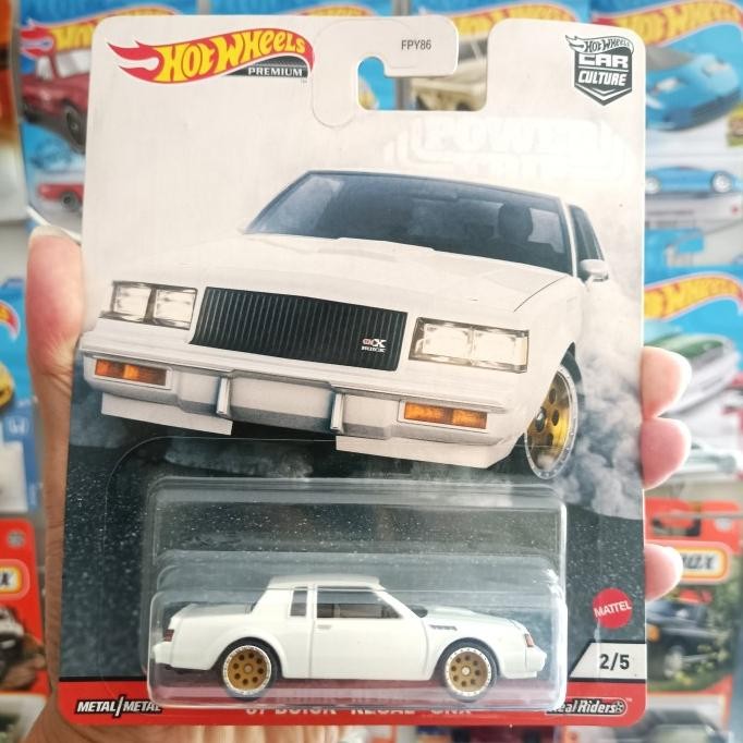 Hot Wheels Premium 87 Buick Regal GNX power trip car culture rubber ...