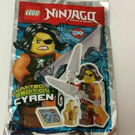 LEGO Ninjago Minifigure - Limited Edition CYREN (foil pack) | Shopee ...