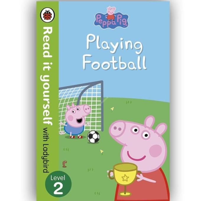 Peppa Pig - Playing Football Reader Book Peppa Pig | Shopee Malaysia