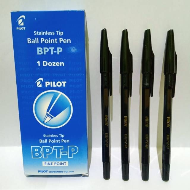 Original Pilot BPT - P / BPTP Ballpoint Pens 1 Pack - 12 pcs | Shopee ...