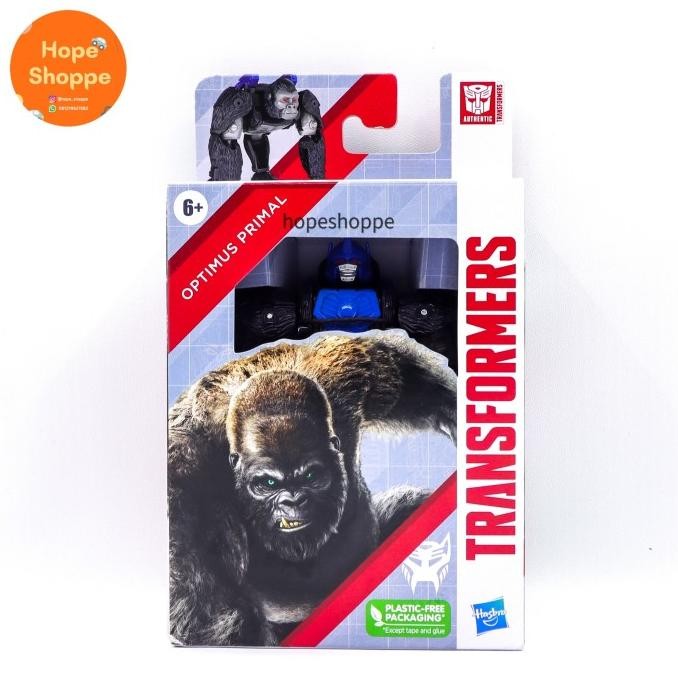 Transformers Authentics Bravo OPTIMUS PRIMAL Original Hasbro Action ...