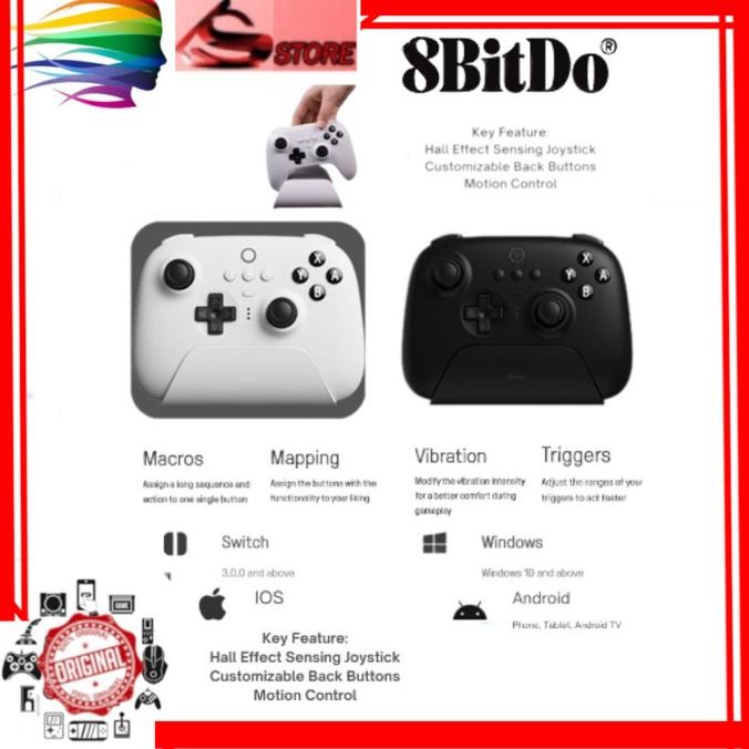 Switch - 8Bitdo Ultimate Wireless Bluetooth Gamepad Controler Switch iOs Android | Shopee Malaysia