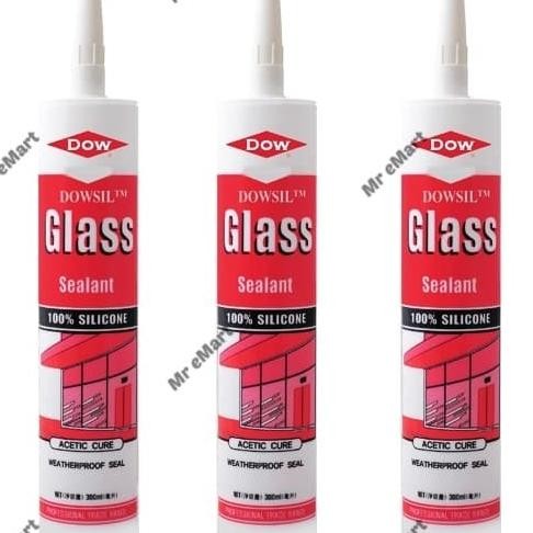Dowsil Glass Silicone Sealant Black Dow sil Silicone Sealant Glass Glue ...