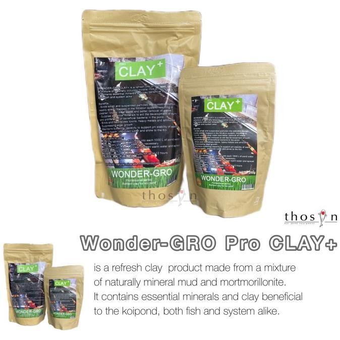Wondergro pro CLAY+ 900gr KGS koi pond and aquarium water purifier ...