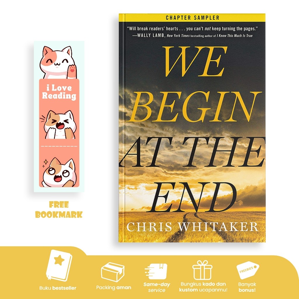 We Begin at the End by Chris Whitaker (English) | Shopee Malaysia