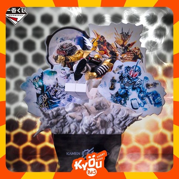 Ichiban Kuji Figure Ondimensional Kamen Rider Build Rabbit Dragon Form ...
