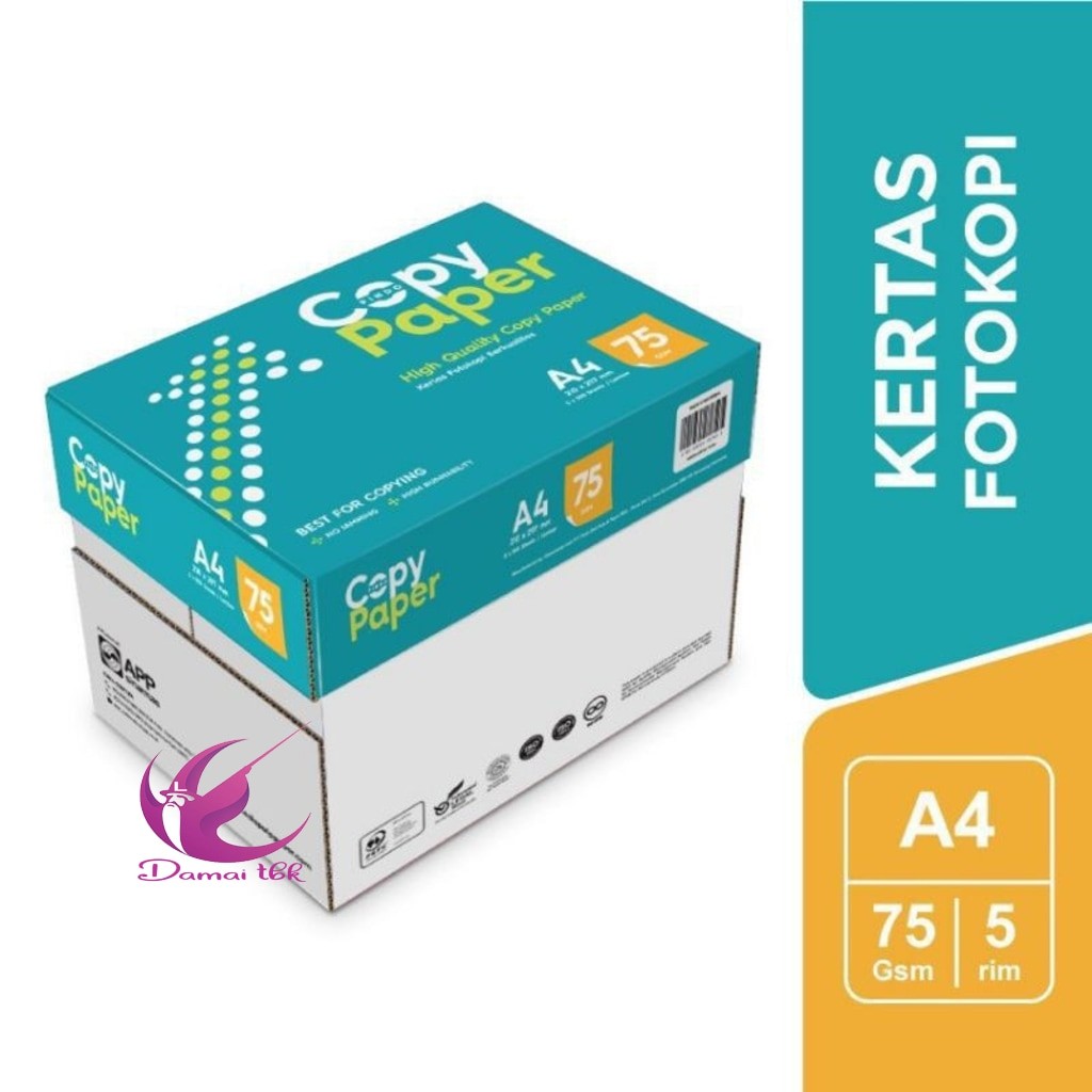Hvs A4 Paper 75 Grams / 70 grams (1 box contains 5 Reams) | Shopee Malaysia