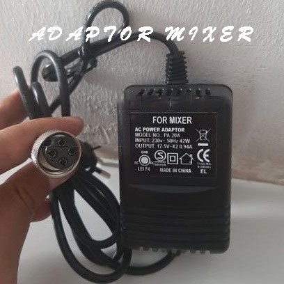 4 Pin Switching Mixer Adapter 15V 48V Heavy / 4 Hole Mixer Adapter ...