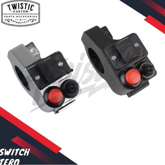 TOMBOL Switch - Tero Switch Holder Starter Turn Signal Light Button On ...