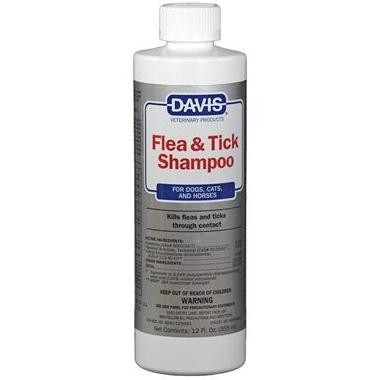 Davis Flea Tick dog cat horse anti-Flea shampoo 12oz 355ml | Shopee ...