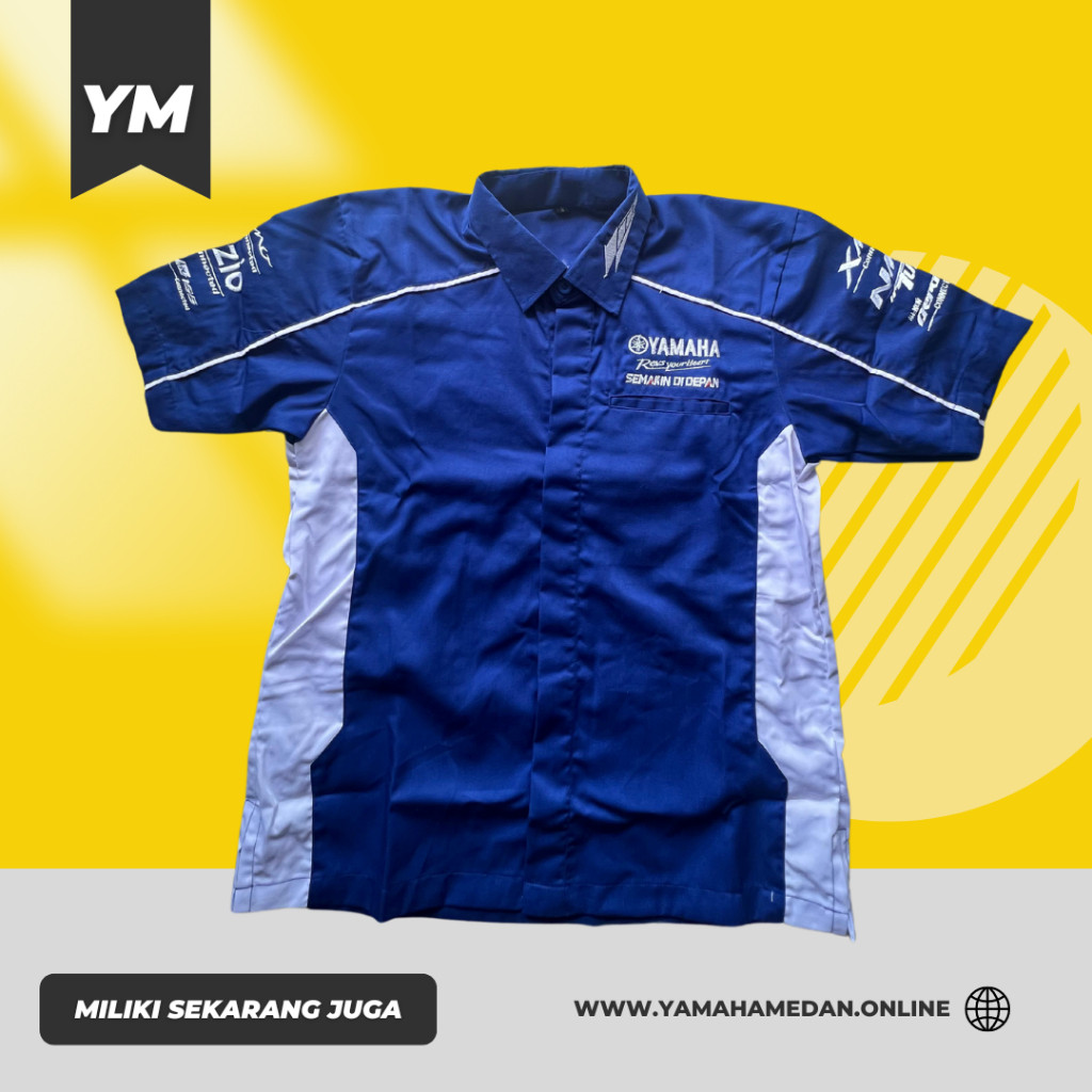 HITAM KEMEJA Hot Yamaha National Blue, Brown, Nmax Turbo Black, Brown ...