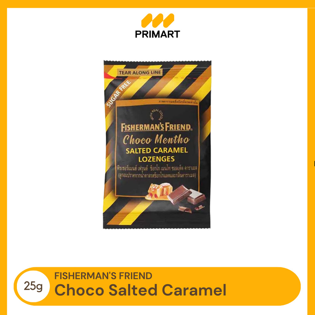 Fisherman's Friend Choco Caramel Mint Candy 25 gr | Shopee Malaysia