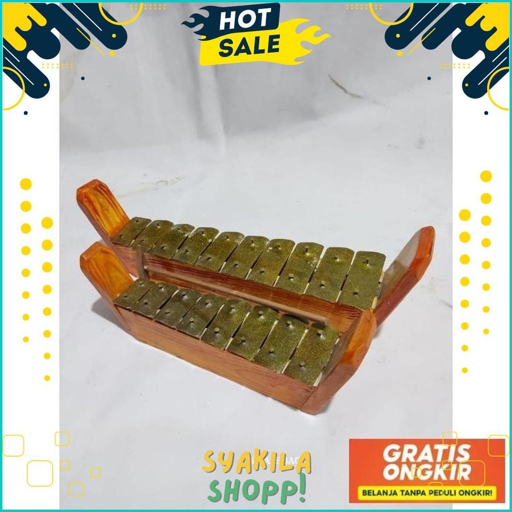 Gamelan Xylophone Saron Doremi 7 Tones (Going Viral) | Shopee Malaysia