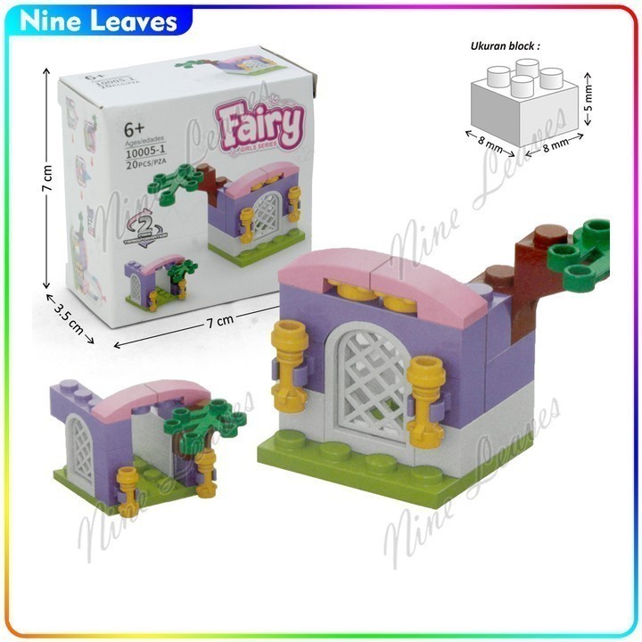 Pingao Block Fairy World Mini Block Children's Toy | Shopee Malaysia