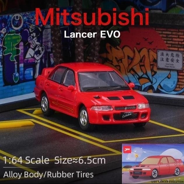 Jkm MINI SCALE diecast 1/64 Mitsubishi Lancer Evolution | Shopee Malaysia