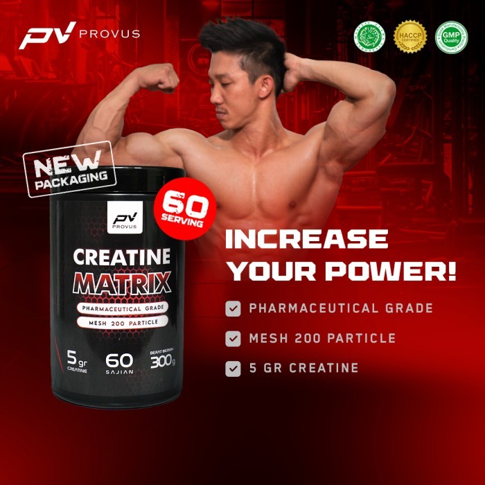 Provus Creatine Matrix 300 Gram (60 Servings) | Shopee Malaysia