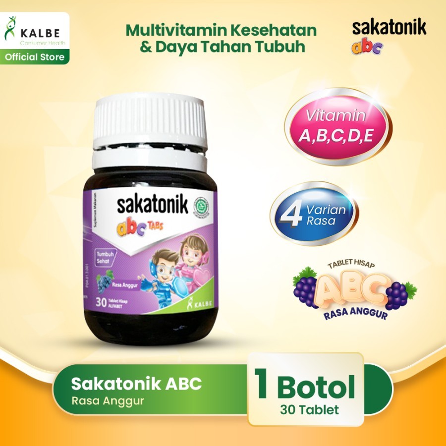 Sakatonik Abc Grape 30Ml | Shopee Malaysia