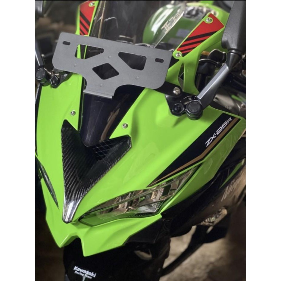 Original zx25r zx 25 r front number plate bracket | Shopee Malaysia
