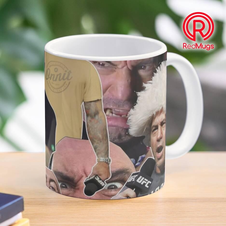 The Many Faces Of Joe Rogan Mug - Mask Classic Mug | Shopee Malaysia