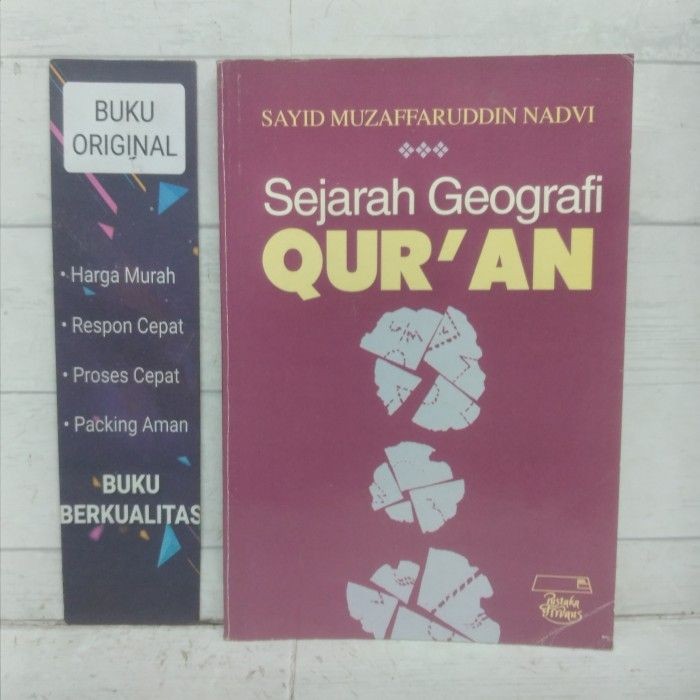 History of Quran Geography Sayid Muzaffaruddin Nadvi Book | Shopee Malaysia