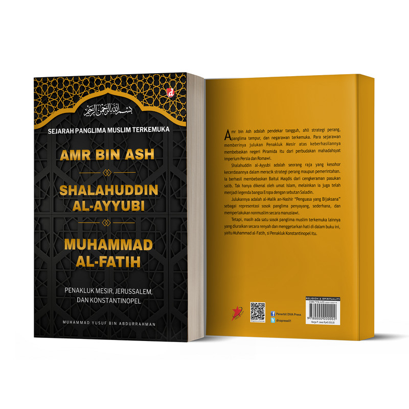 Amr bin Ash's book, Saladin al-Ayyubi and Muhammad al-Fatih (History of the Muslim Commander ...