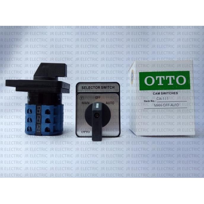 Switch - OTTO Selector Switch/ Cam Switch CA-111/3P/ MOA (MANUAL OFF ...