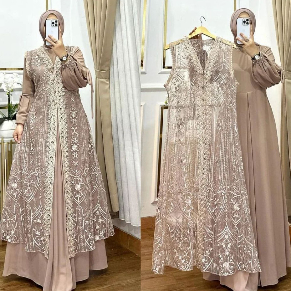 Gms Casual Gamis Import Premium Contemporary Gamks Clothing Gemes ...