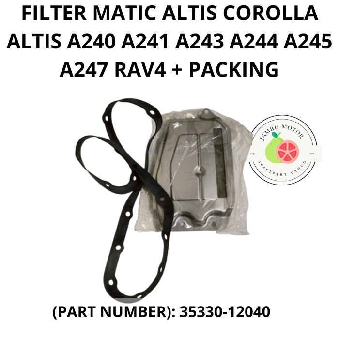 ALTIS COROLLA ALTIS MATIC FILTER A240 A241 A243 A244 A245 A247 RAV4 ...