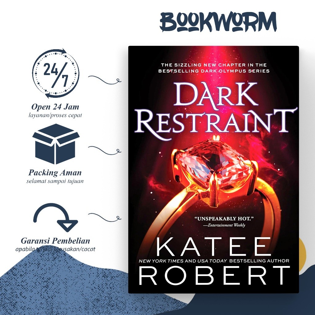 Dark Restraint (Dark Olympus, 7) by Katee Robert (English) | Shopee Malaysia