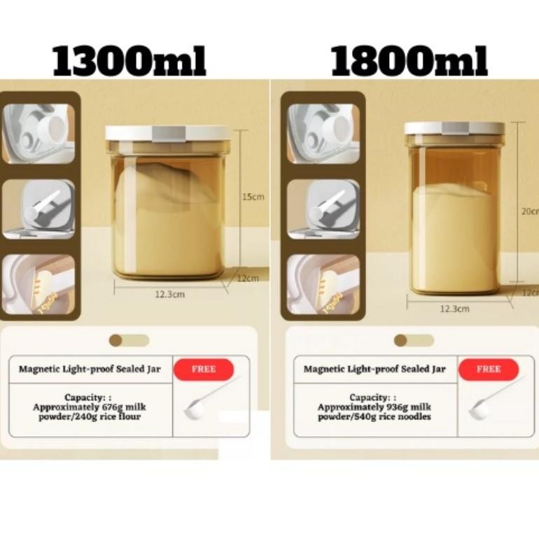 Fth- Cod1300/1800Ml Milk Box / Baby Milk Powder Container/Milk ...