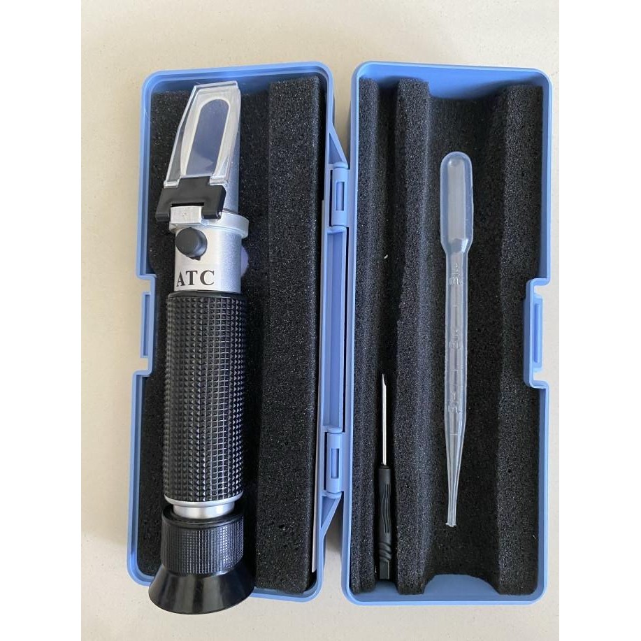 Portable Refractometer Salinity u Sea Aquarium Salt Level Measurement ...