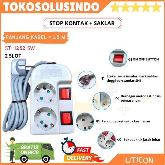 Switch - UTICON Plug / Socket with Individual Switch / ON OFF Switch ...