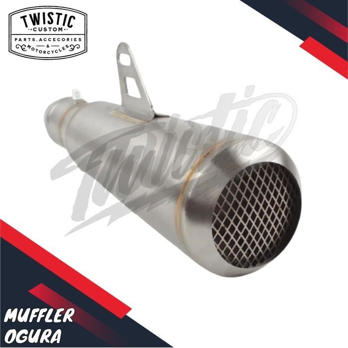 Exhaust Muffler Ogura Motorcycle W175 Royal Enfield W250 Ninja R25 MT ...