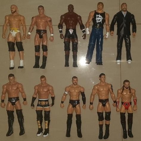 Figures SET Mattel Basic WWE Figures | Shopee Malaysia
