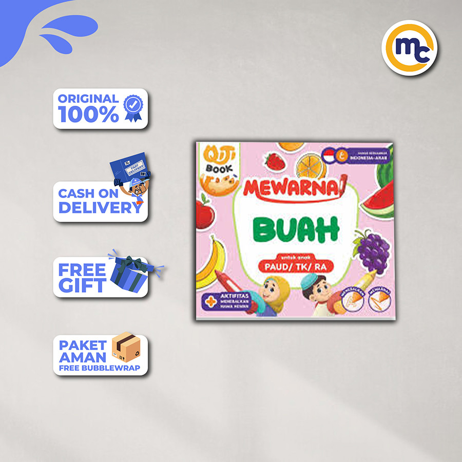 Qiti FRUIT COLORING BOOK | Shopee Malaysia