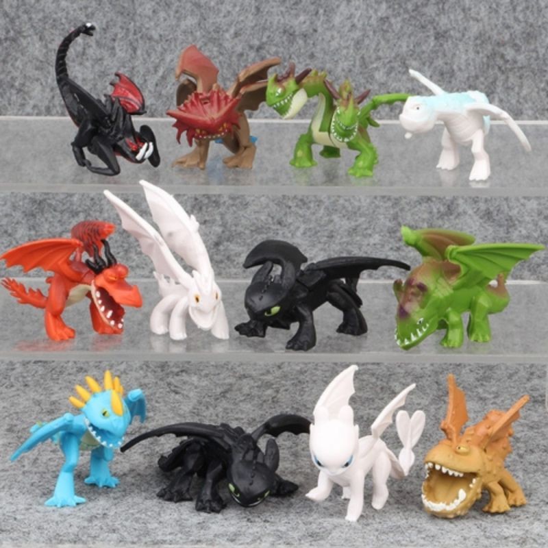 Action Figure How To Train your dragon toothless children's toy ...