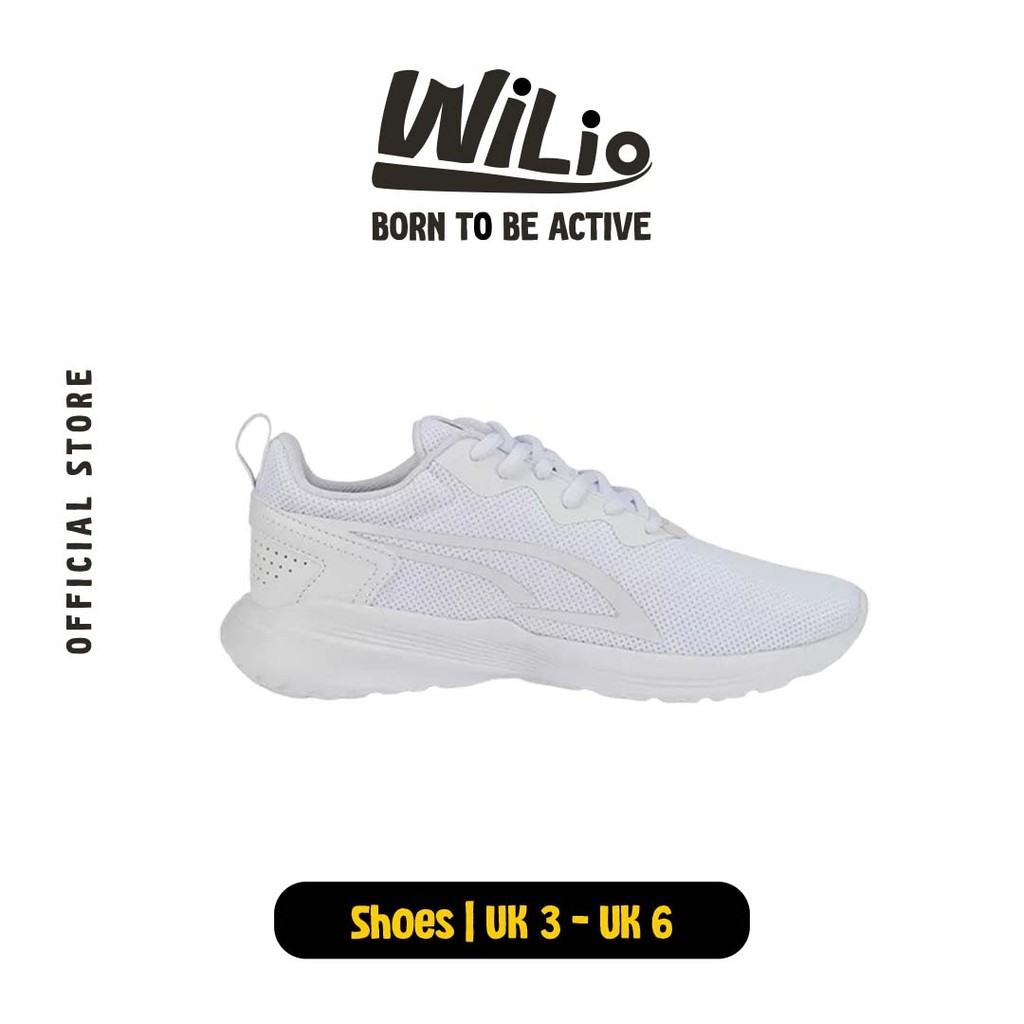 PUTIH Puma All-Day Active Jr Puma White-Puma White 38738605 - Children ...