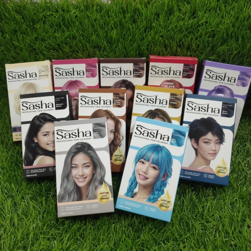 Sasha Professional Hair Colorant || Sasha Hair Color || Sasha polish ...