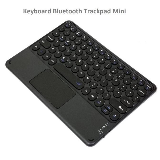 Mini Slim Wireless Trackpad Bluetooth Keyboard Touchpad Keyboard ...