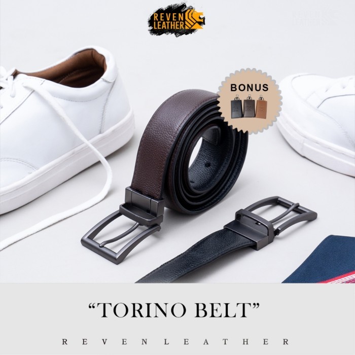 Genuine Leather Men's Belt Original Reven Torino Belt | Shopee Malaysia
