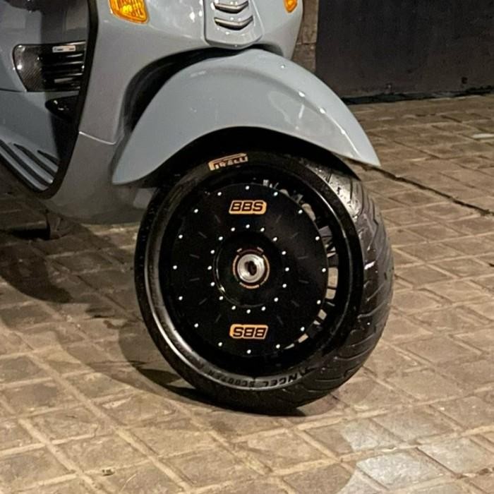 BBS Style Turbofan Wheel Rims Fit for All Vespa Matic Ring 12 (Sprint ...