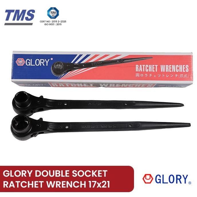 Glory Double Socket Ratchet Wrench 17 x 21 Ratchet Key - Original ...