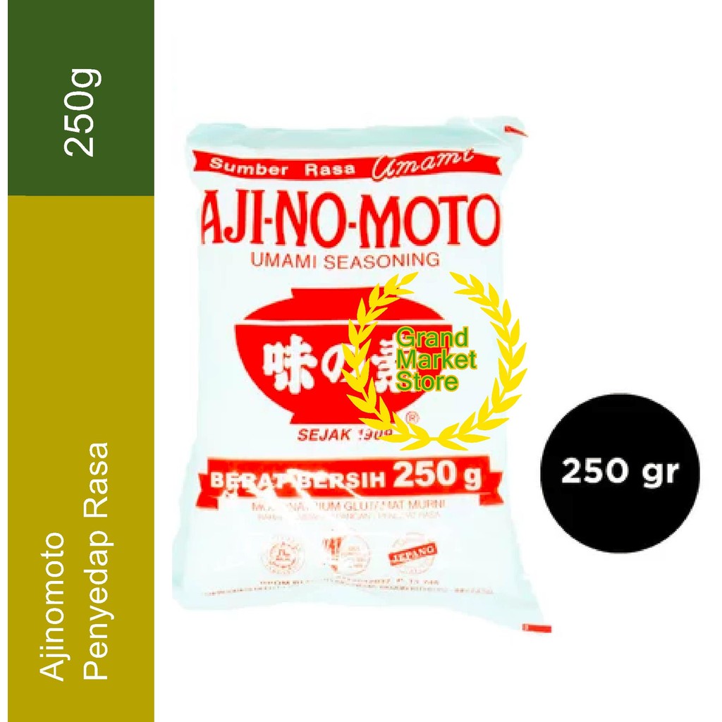 AJI-NO-MOTO Ajinomoto MSG Flavoring 250g Ajinomoto 250 grams Flavor ...