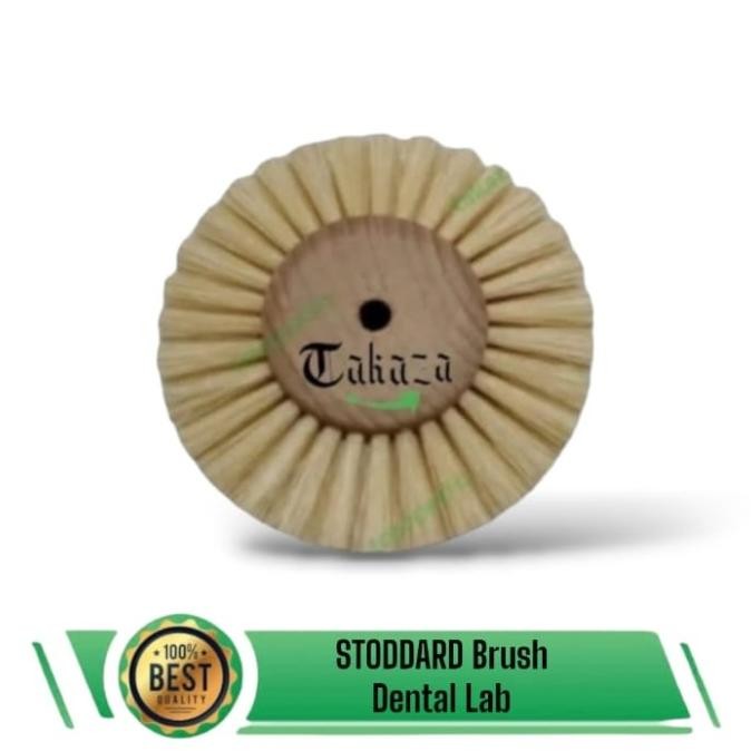 KAYU PUTIH Stewandaru White tooth polishing brush with wooden center ...