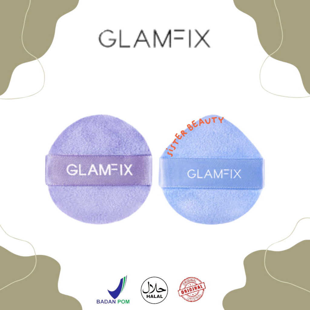 Sisterbeauty - Glamfix Flawless Loose Powder Puff Contains 2 pcs ...