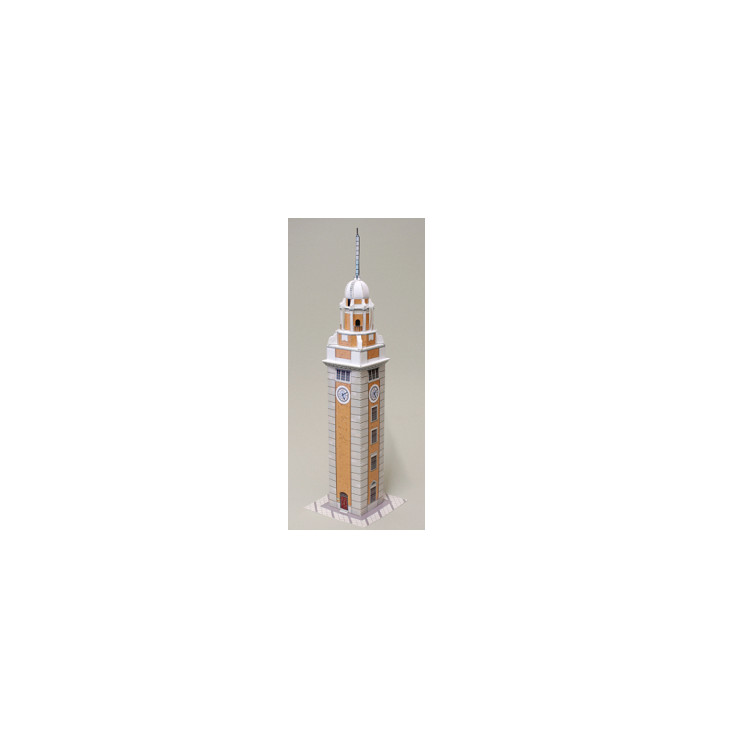 Clock Tower Hong Kong Diorama papercraft paper crafts miniature action ...